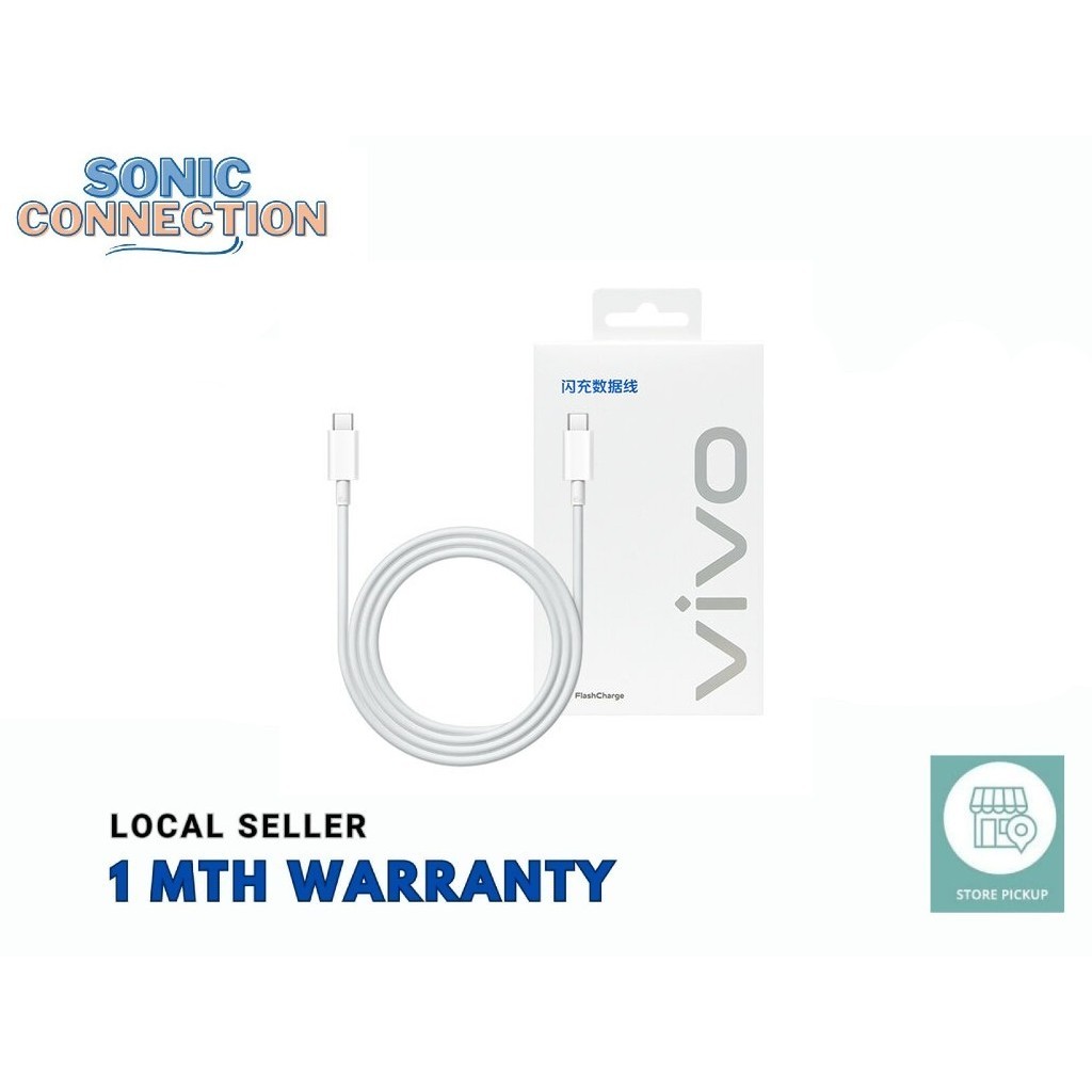 Vivo Flash Charge Type C to C Cable (1 Month Warranty) | Shopee Malaysia
