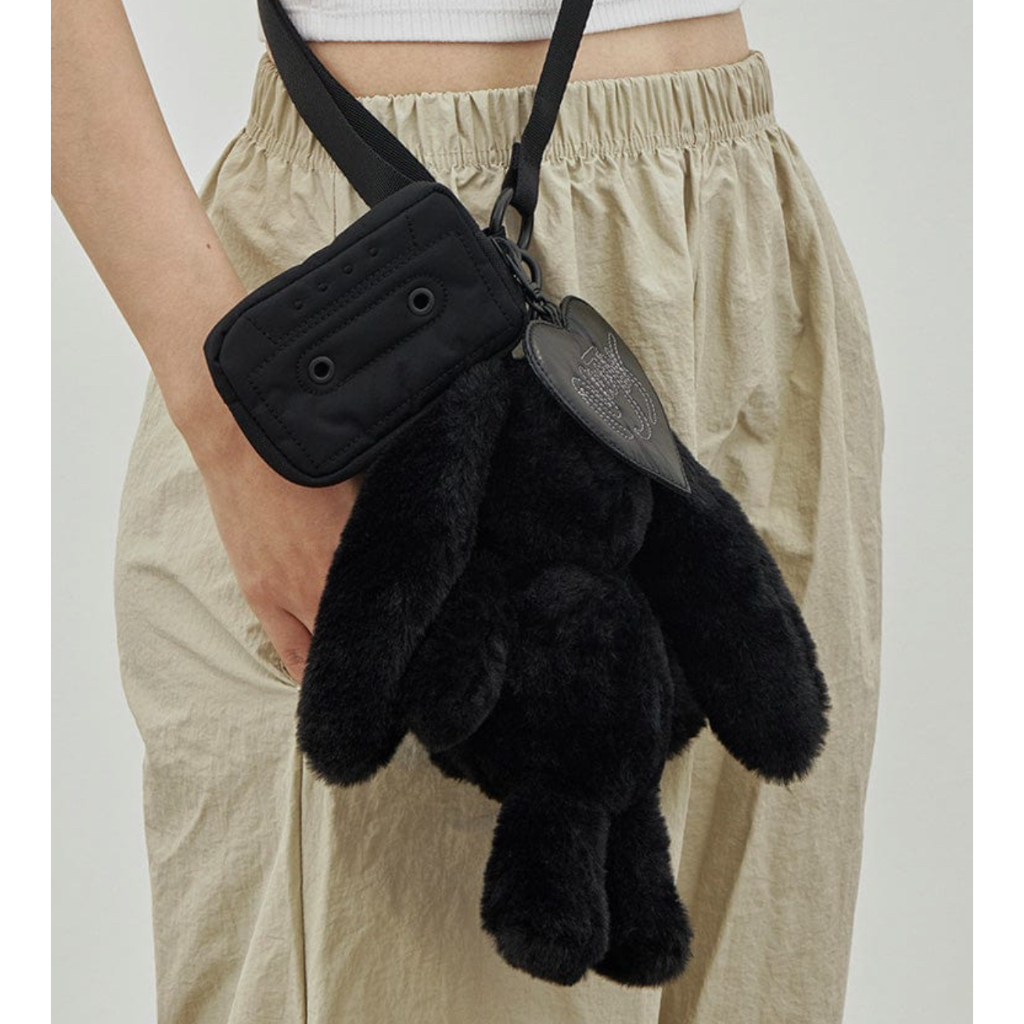 NJ X COLLER RABBIT POUCH (SHADE BLACK) | Shopee Malaysia