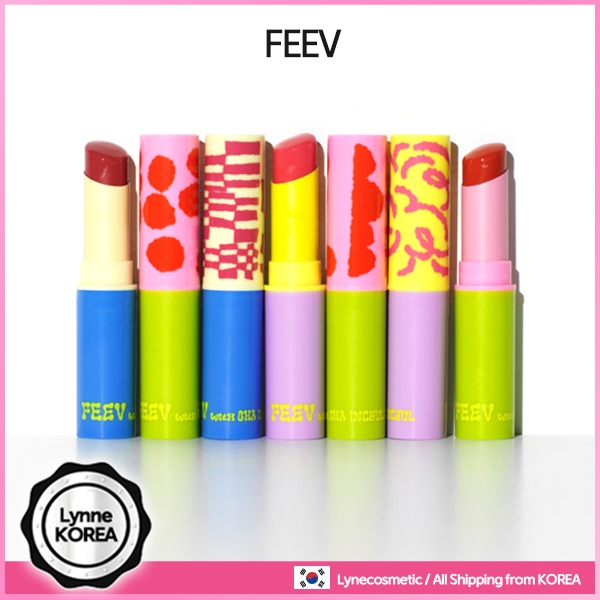 FEEV Hy-per Fit Tinted Lip Balm 4.5g / Collaboration with Artist Choi ...