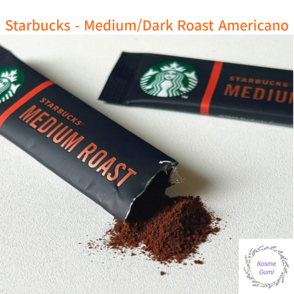 Starbucks - Medium/Dark Roast Americano(1.1g x 5ea/10ea)/ Instant Black ...