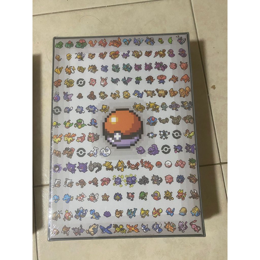 Pokemon Puzzle Kanto pixel 151 retro video game old school 90s, gen 1 | Shopee Malaysia