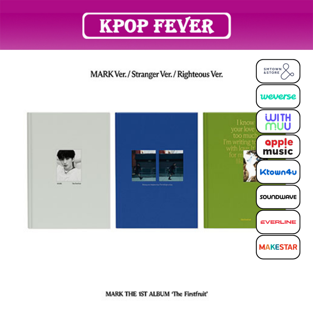 NCT MARK - [ The Firstfruit ] 1st Album / Photobook Ver. + POB | Shopee Malaysia