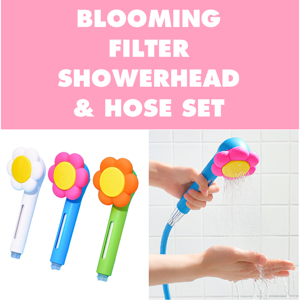 [Wiggle Wiggle] Blooming Filter Shower Head & Color Hose Set | Shopee ...
