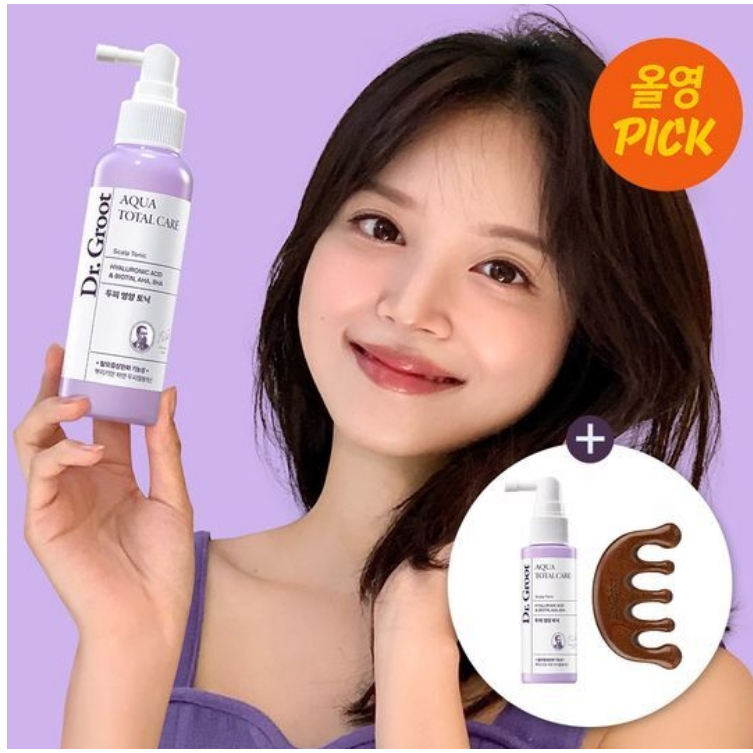 [Genuine Dr: Groot] Aqua scalp nutritional tonic 100ml (+50ml + Brass ...