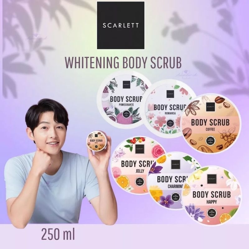 Scarlett Whitening Body Scrub Lulur Badan Scrub 250g | Shopee Malaysia
