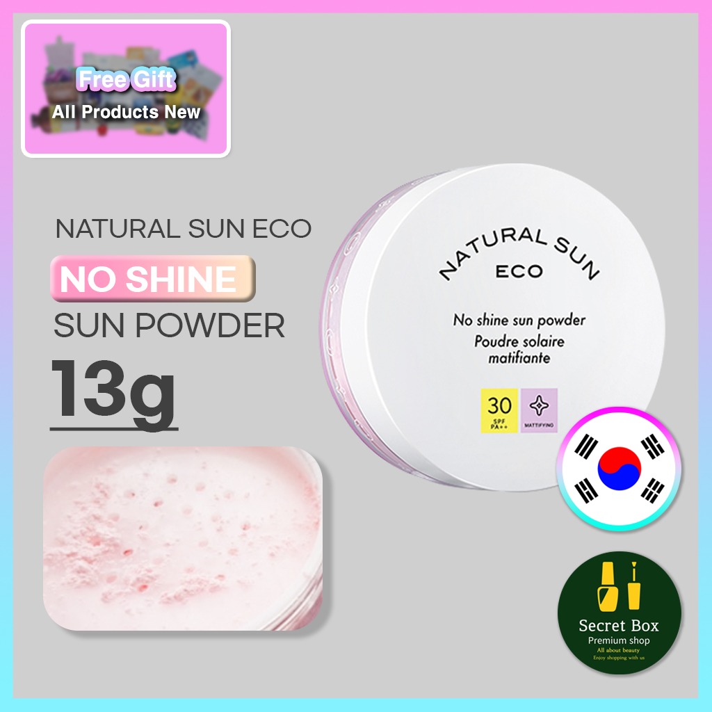 [THE FACE SHOP] Natural Sun Eco No Shine Sun Powder SPF30 PA+++ | Shopee Malaysia