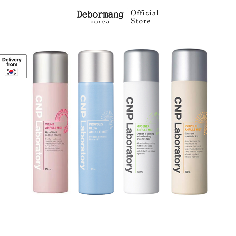 CNP Laboratory Ampule Mist 4 types large-capacity set (Propolis + Vita ...