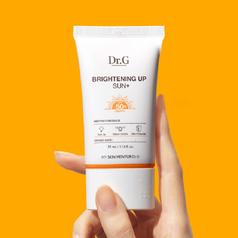 Dr.G Brightening Up Sun Plus Sun Cream SPF50+ PA+++, 35ml, 1ea | Shopee ...