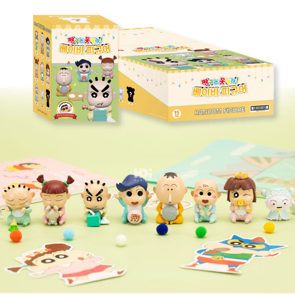 [Crayon Shin-chan ] Crayon Shin-chan Baby Blind Box Random 1 Figures ...