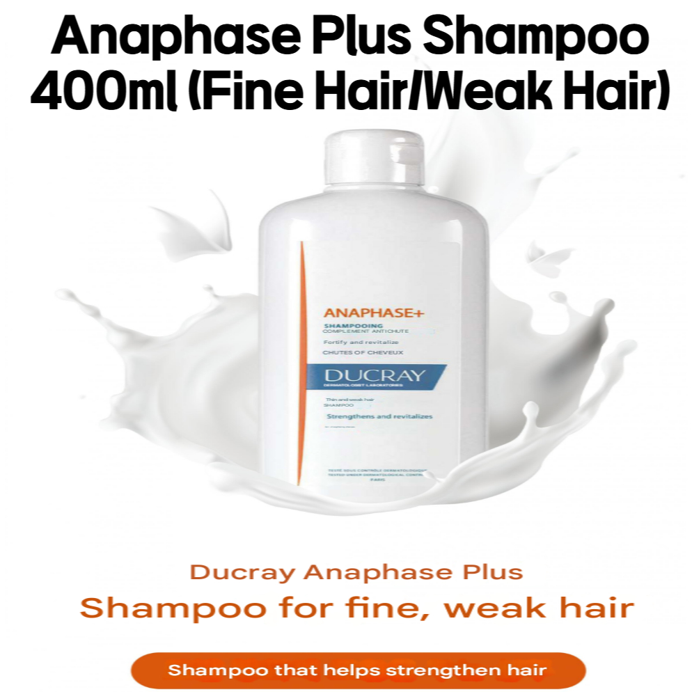 Ducray Anaphase Plus Shampoo 400ml (Fine Hair/Weak Hair) | Shopee Malaysia