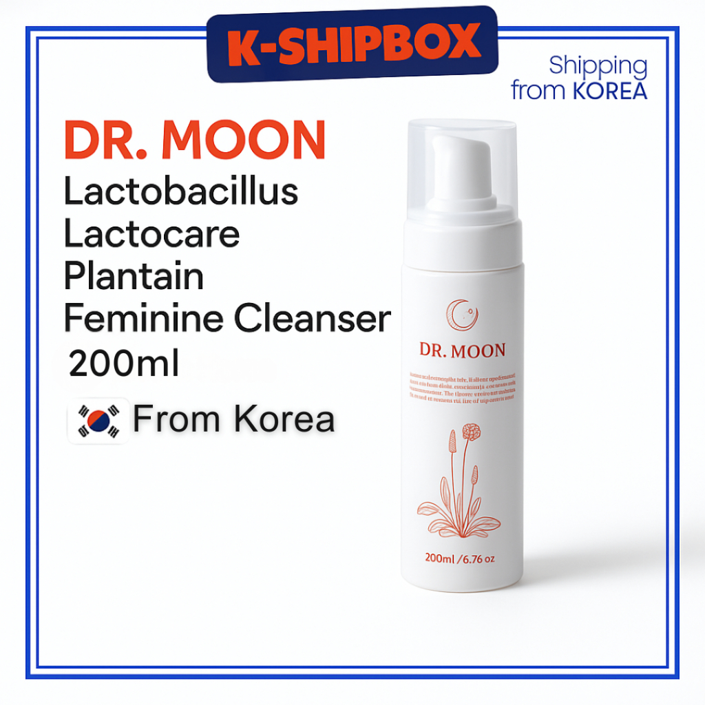 [DR. MOON] Lactobacillus Lactocare Plantain Feminine Cleanser 200ml ...