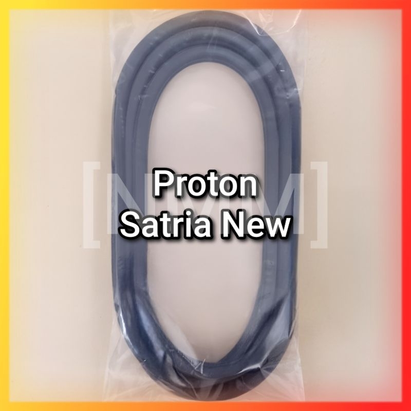 Proton Satria New Boot Lid Rubber/Rear Bonnet Rubber/Tail Gate Rubber ...