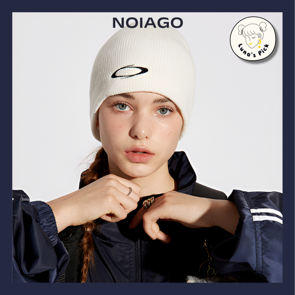 NOIAGO Signature Logo Beanie (2 colors) | Shopee Malaysia