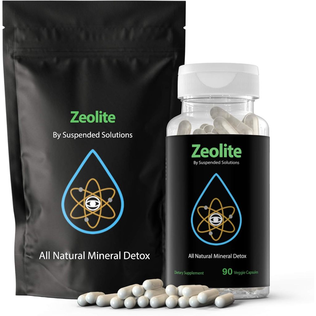 Zeolite Clinoptilolite - 90 Capsules - Responsibly Mined - All Natural ...