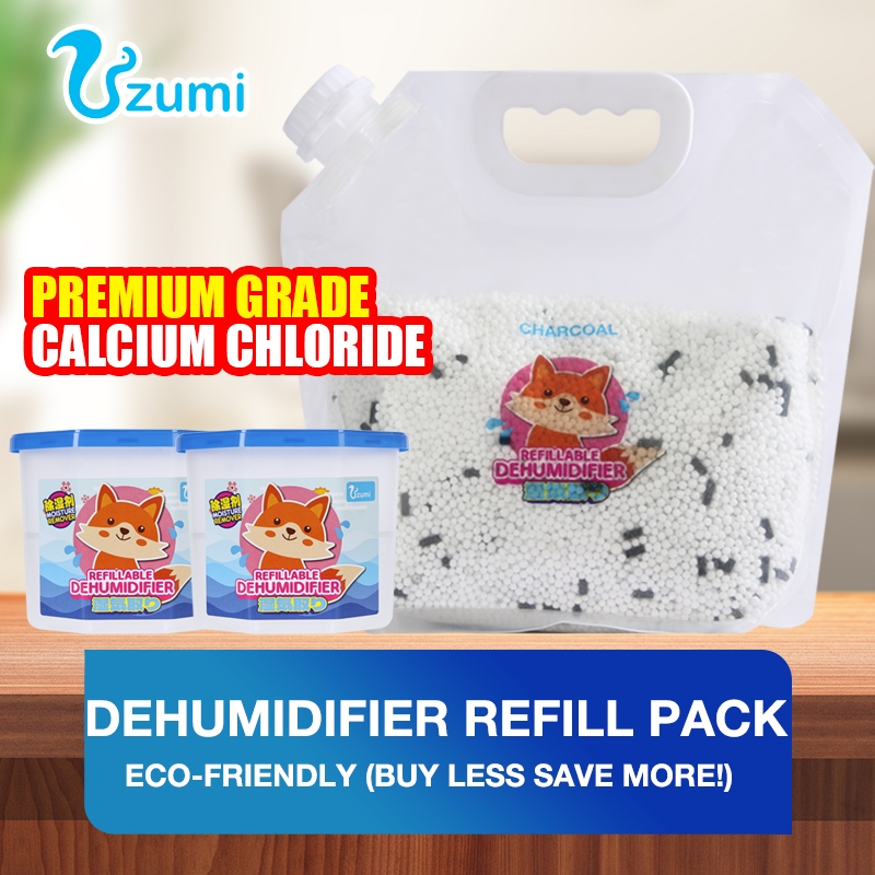 [OFFER] Uzumi Dehumidifier Refill Dehumidifier Moisture Absorber Charcoal Dehumidifier ...