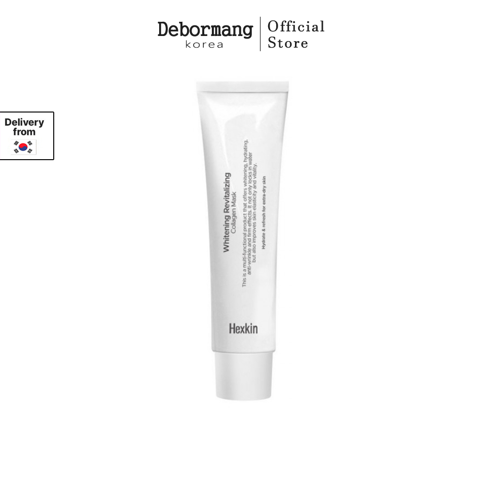 HEXKIN Whitening Revitalizing Collagen Mask 65g | Shopee Malaysia