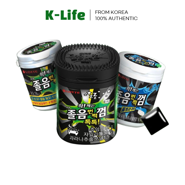 LOTTE｜Wake-Up Gum｜Original / Ultra Power / Pop!｜Chewing Gum｜Korean ...
