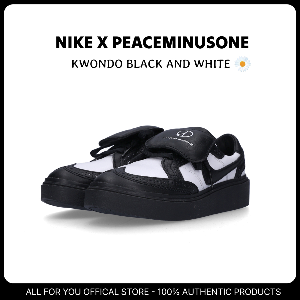 [Nike x Peaceminusone] Kwondo1 Black and White / GD / G-Dragon | Shopee ...