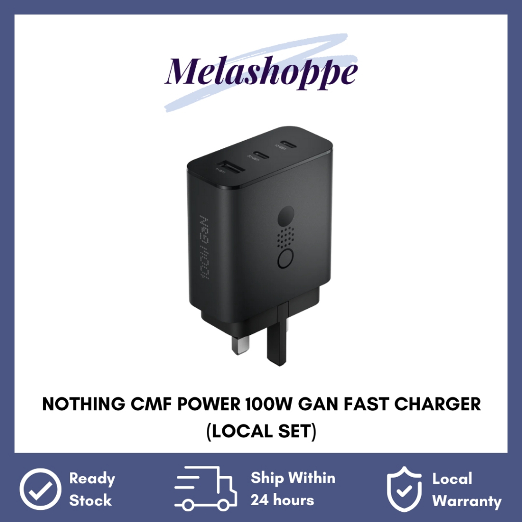 Nothing CMF Power 100W GaN Fast Charger | Shopee Malaysia