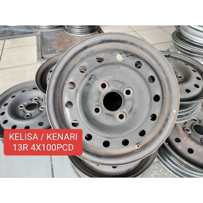 USED RIM BESI 13 INCH KELISA KENARI VIVA MODEL RM32 1PC | Shopee Malaysia