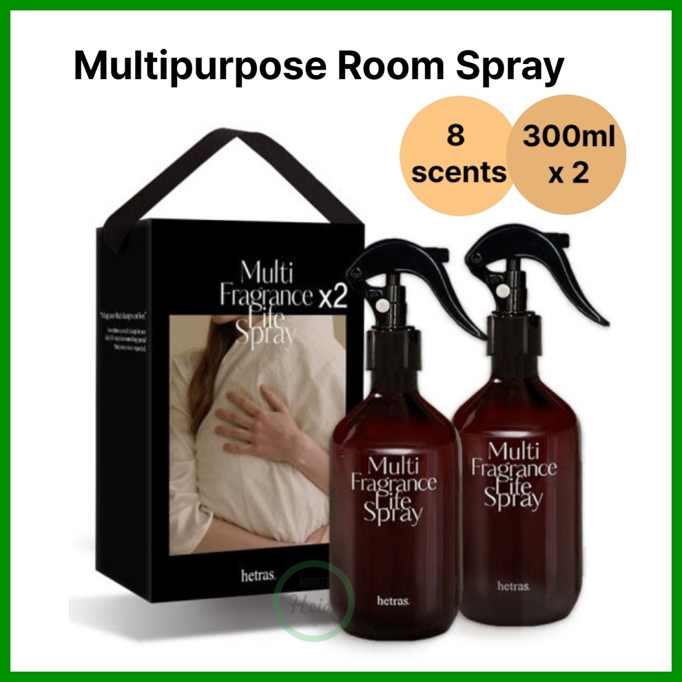 KOREA 🇰🇷 1+1 Hetras Room Spray 300ml x 2ea (Hetras Multipurpose Room Spray) | Shopee Malaysia
