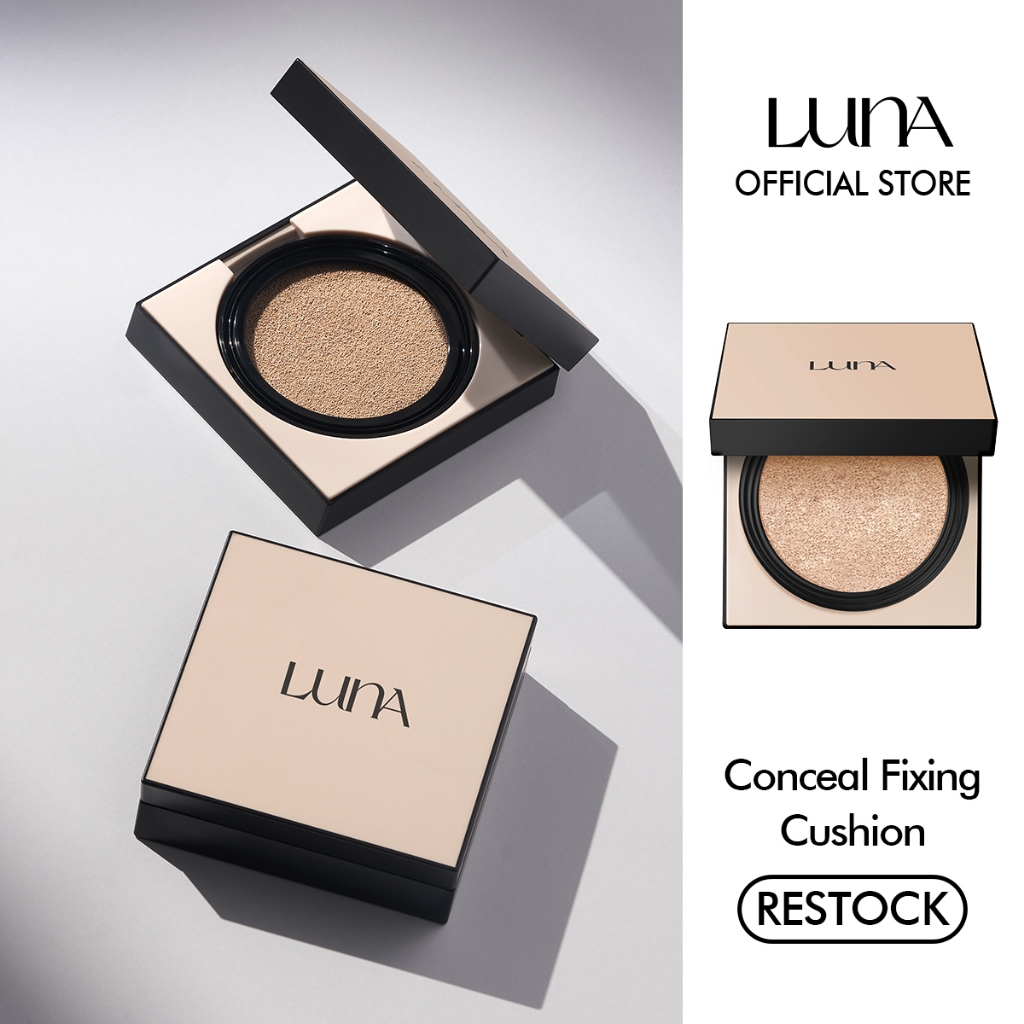 LUNA | [BEST SELLER] Long Lasting Conceal-fixing Cushion 13.5g x 2ea ...