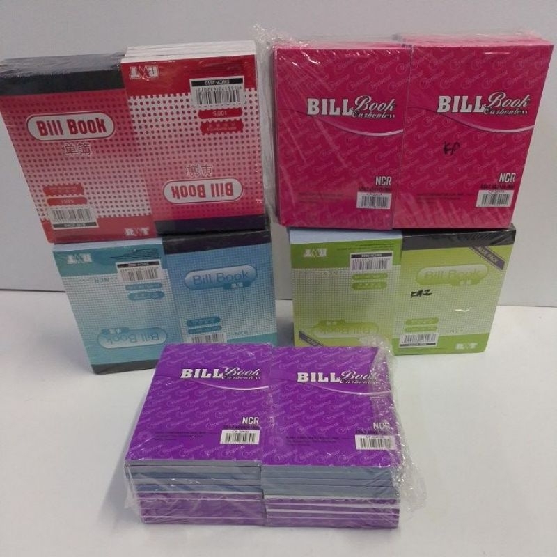 Small Bill book 1ply 2ply 3ply small Bill book Invoice Cash bill buku ...