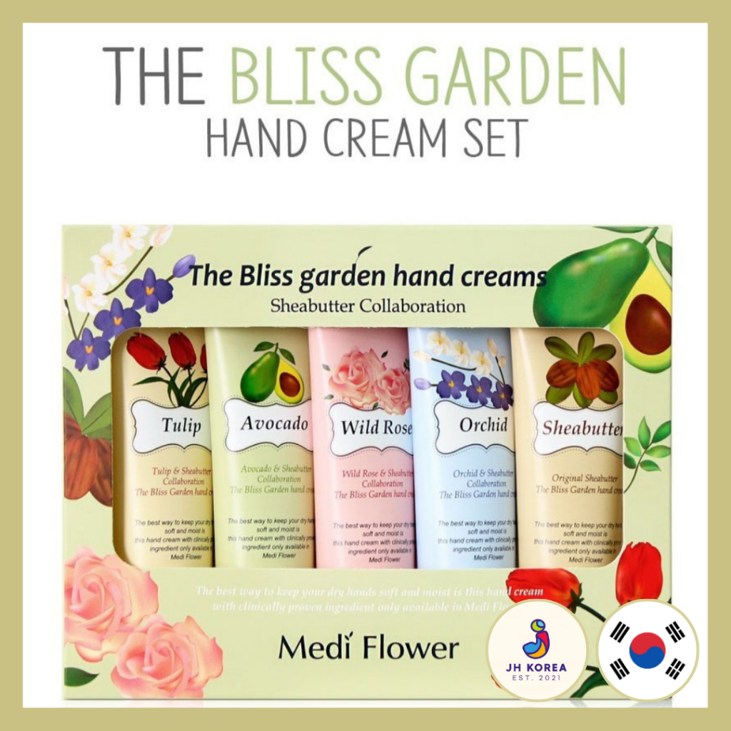 [Medi Flower] The Bliss Garden Hand Cream 5P Set / From Korea | Shopee ...