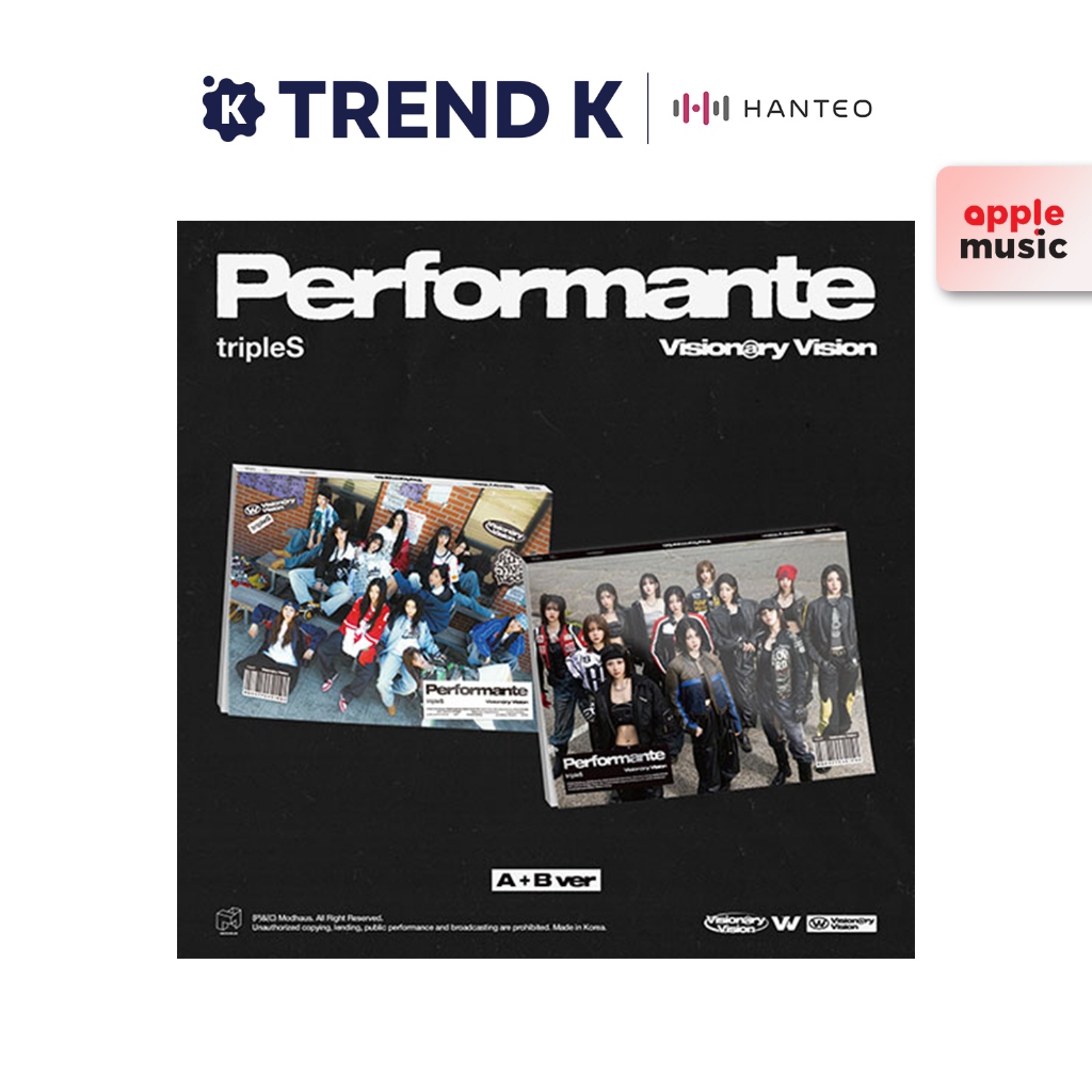 tripleS - Full Album [Visionary Vision 'Performante'] (Standard Ver ...