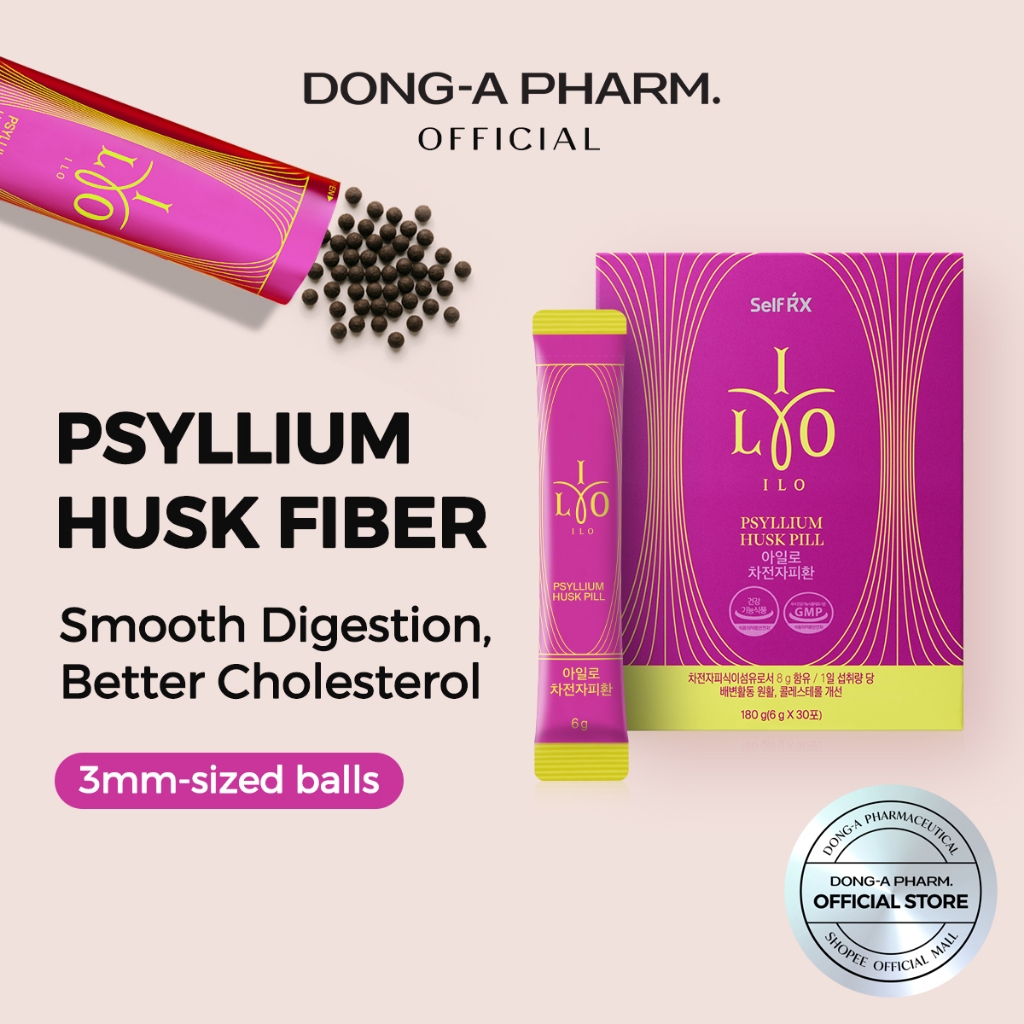 [ILO] Psyllium Husk Fiber 30 Sachets (1BOX) | Shopee Malaysia