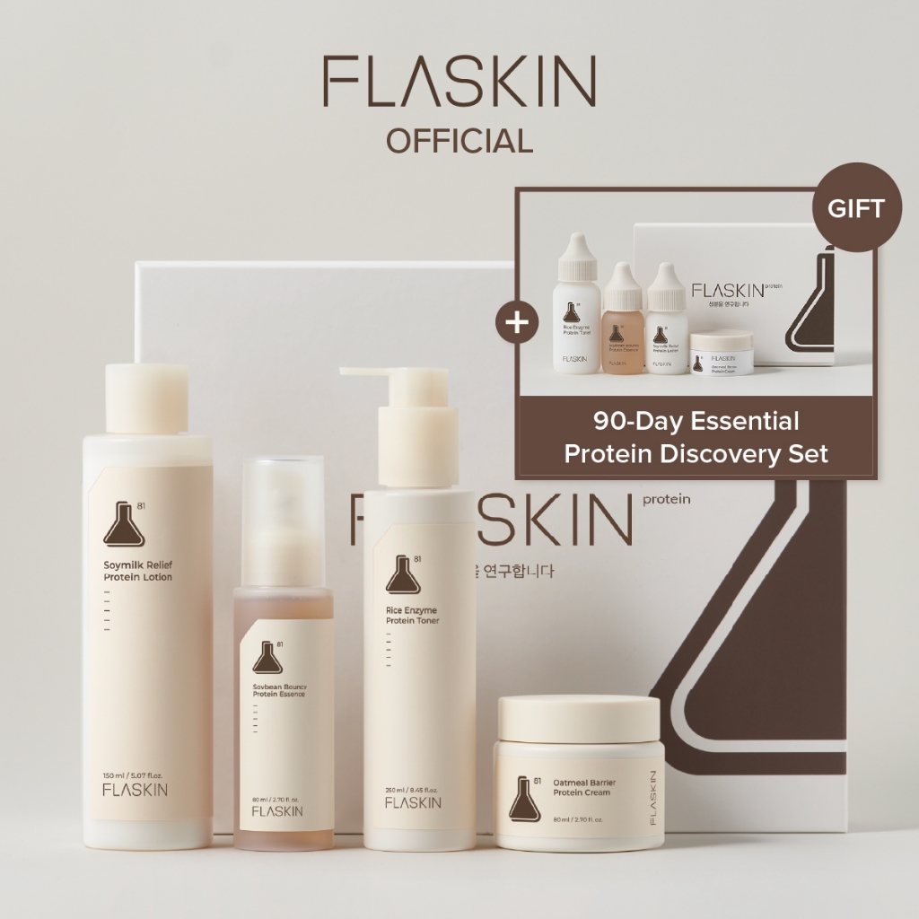 FLASKIN 90-day Essential Protein Skincare Set | Shopee Malaysia