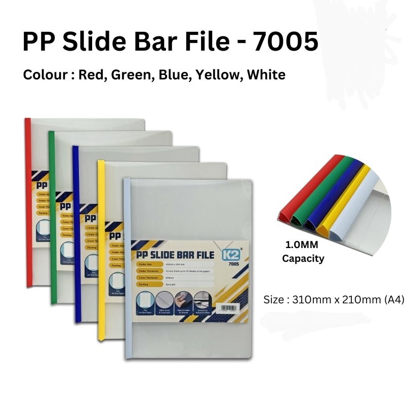 A4 Sliding report file folder paper slide grip report cover document ...