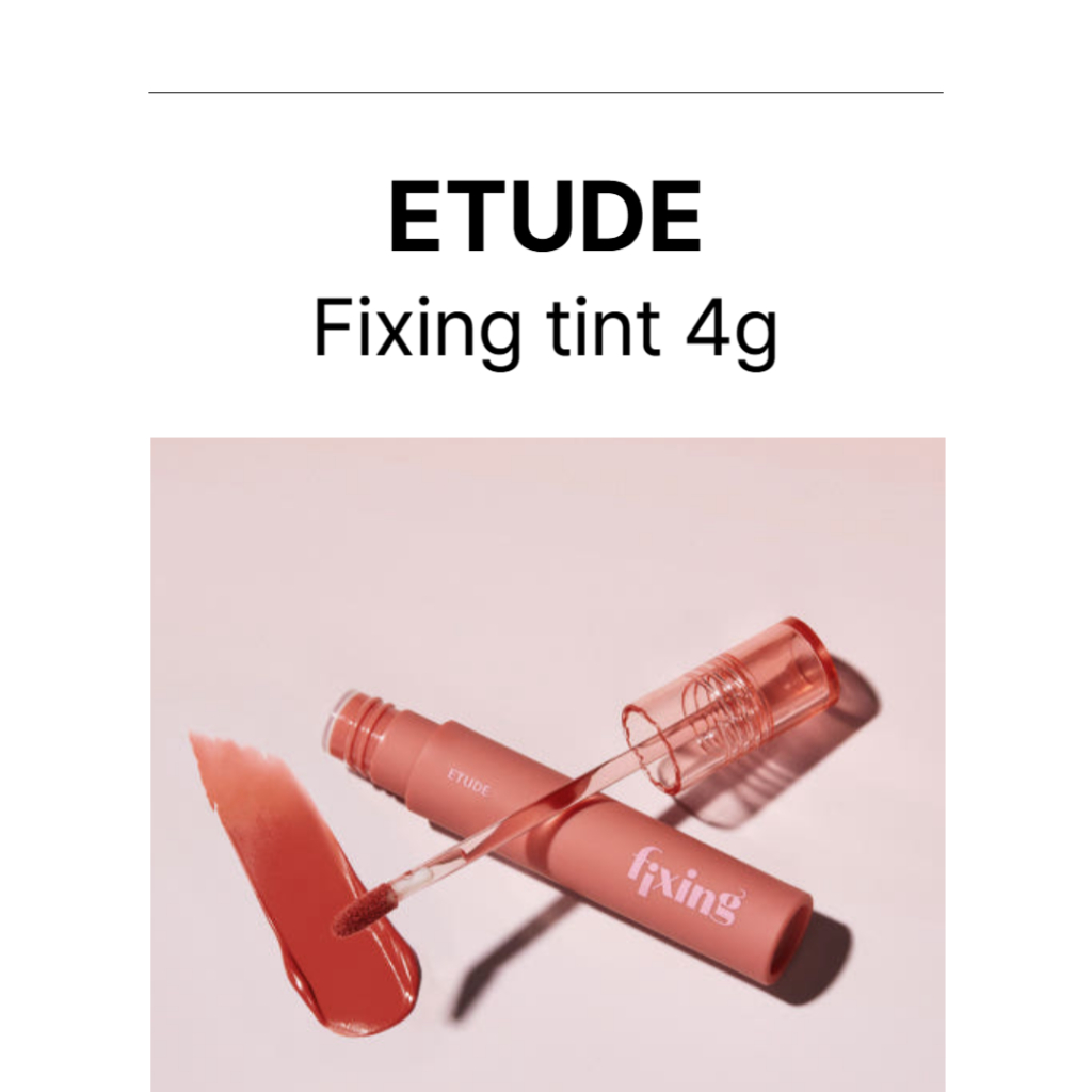 ETUDE Fixing Tint 4g – Long-lasting Matte Lip Tint | 19 Shades ...