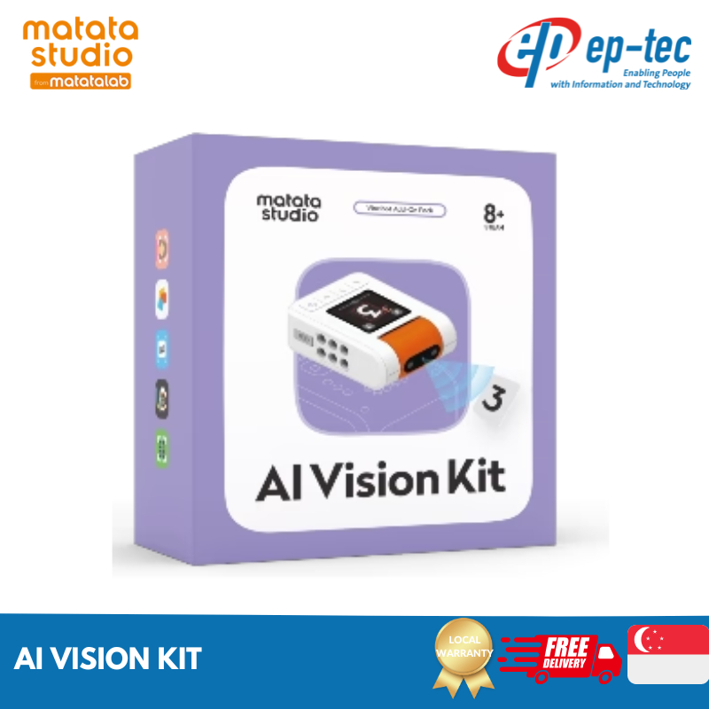 MatataStudio AI Vision Kit VinciBot Add-on Pack AI Camera Artificial ...