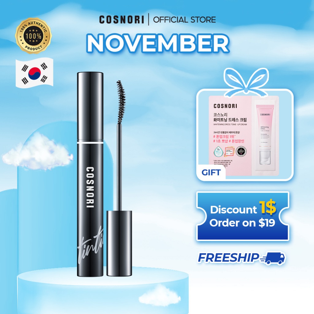 【COSNORI】Eyelash Tinting Serum Deep Black | Shopee Malaysia