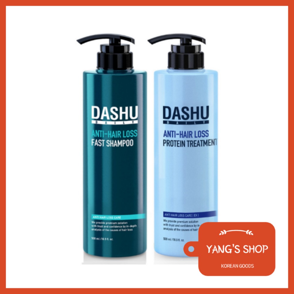 [DASHU] Daily Anti Hair Loss Shampoo, Treatment 500ml 4 types for All ...