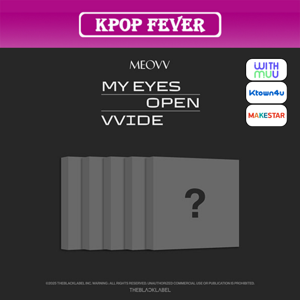 MEOVV [MY EYES OPEN VVIDE] MEOVV ver / 1st EP ALBUM + POB | Shopee Malaysia