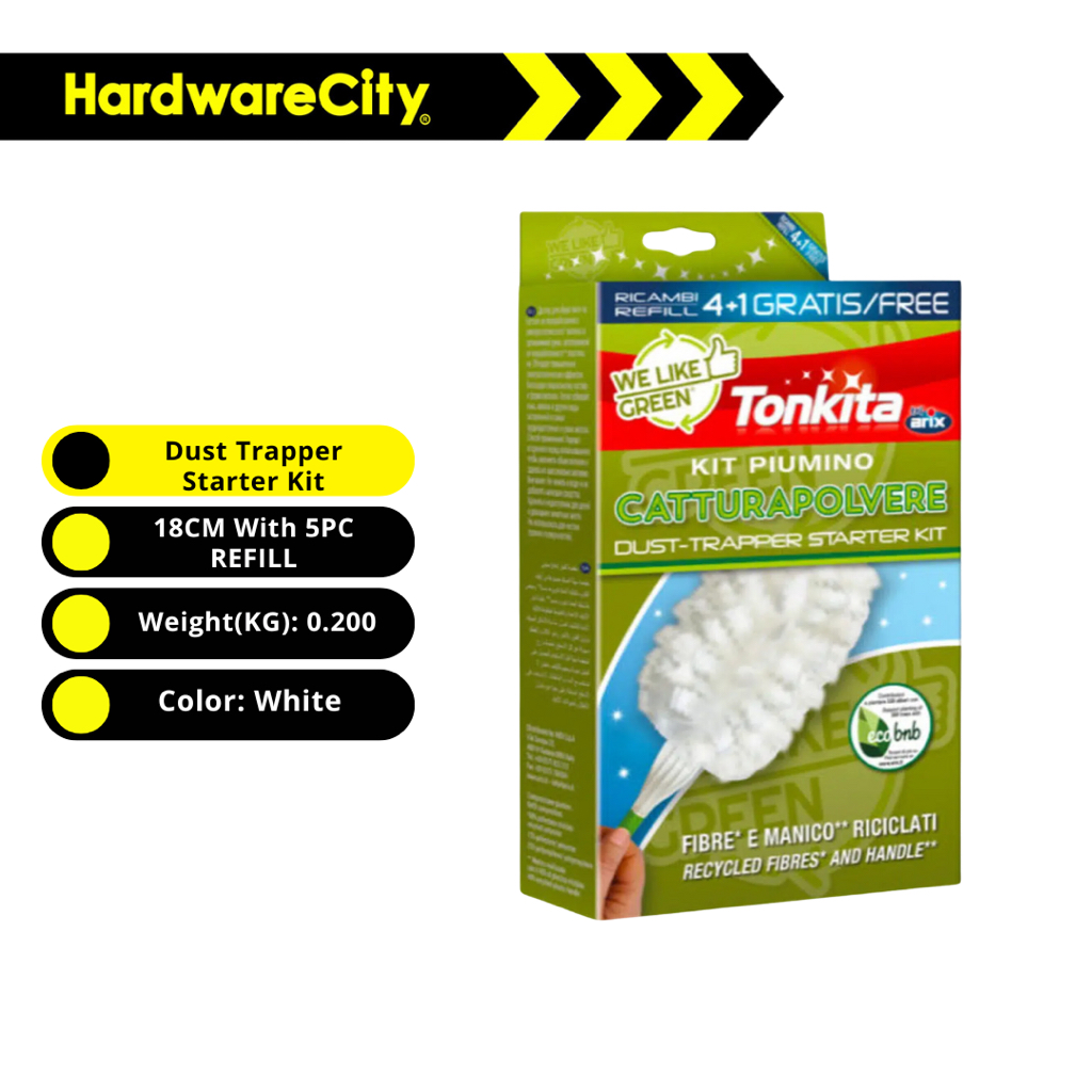 ARIX TONKITA We Like Green ECO Dust Trapper Starter Kit 18CM With 5PC ...