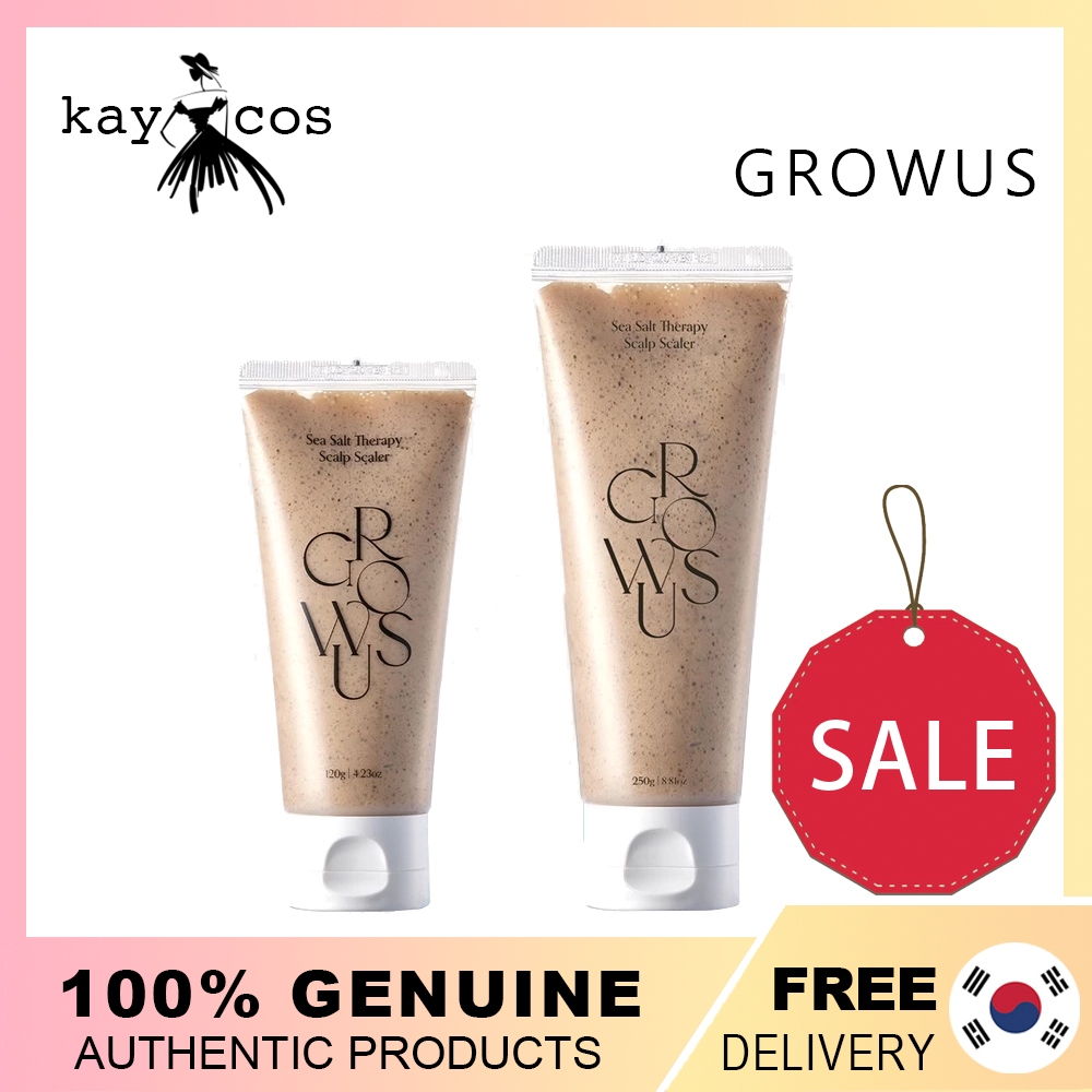 [ GROWUS ] Sea Salt Therapy Scalp Scaler 120g/250g | Shopee Malaysia