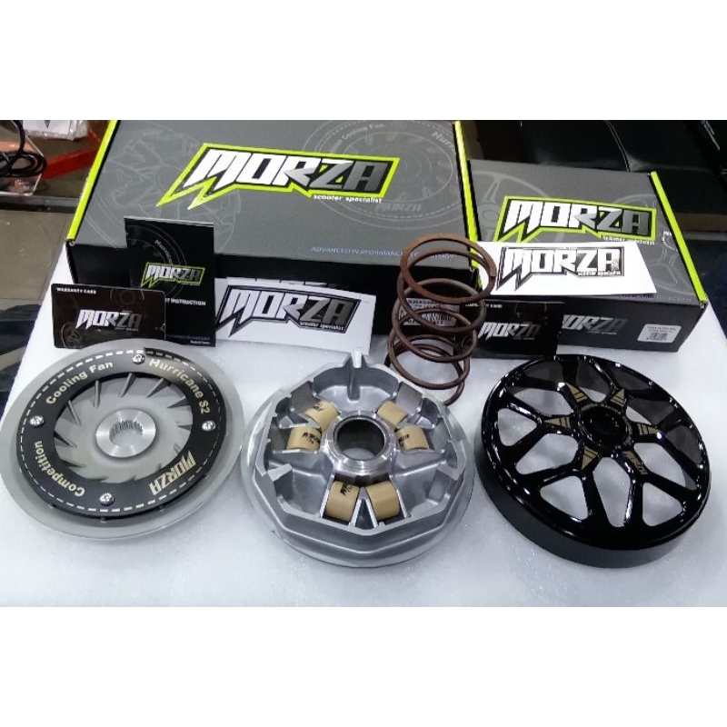 (MORZA/NCY) RACING PULLEY KIT /CLUTCH BELL POWER RACING /SPORT CLUTCH ...