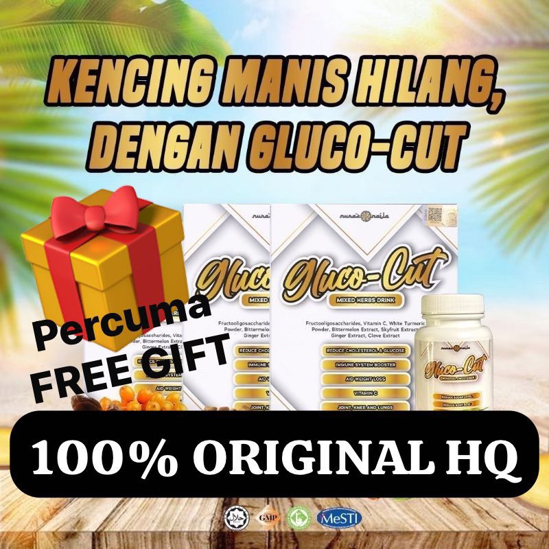 [Ubat Kencing Manis Berkesan] Glucocut Original HQ | Darah Tinggi ...