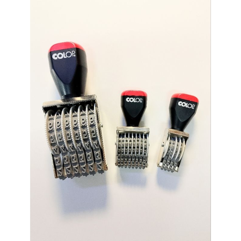 Colop number numbering stamp AE numbering stamp cop nombor | Shopee ...