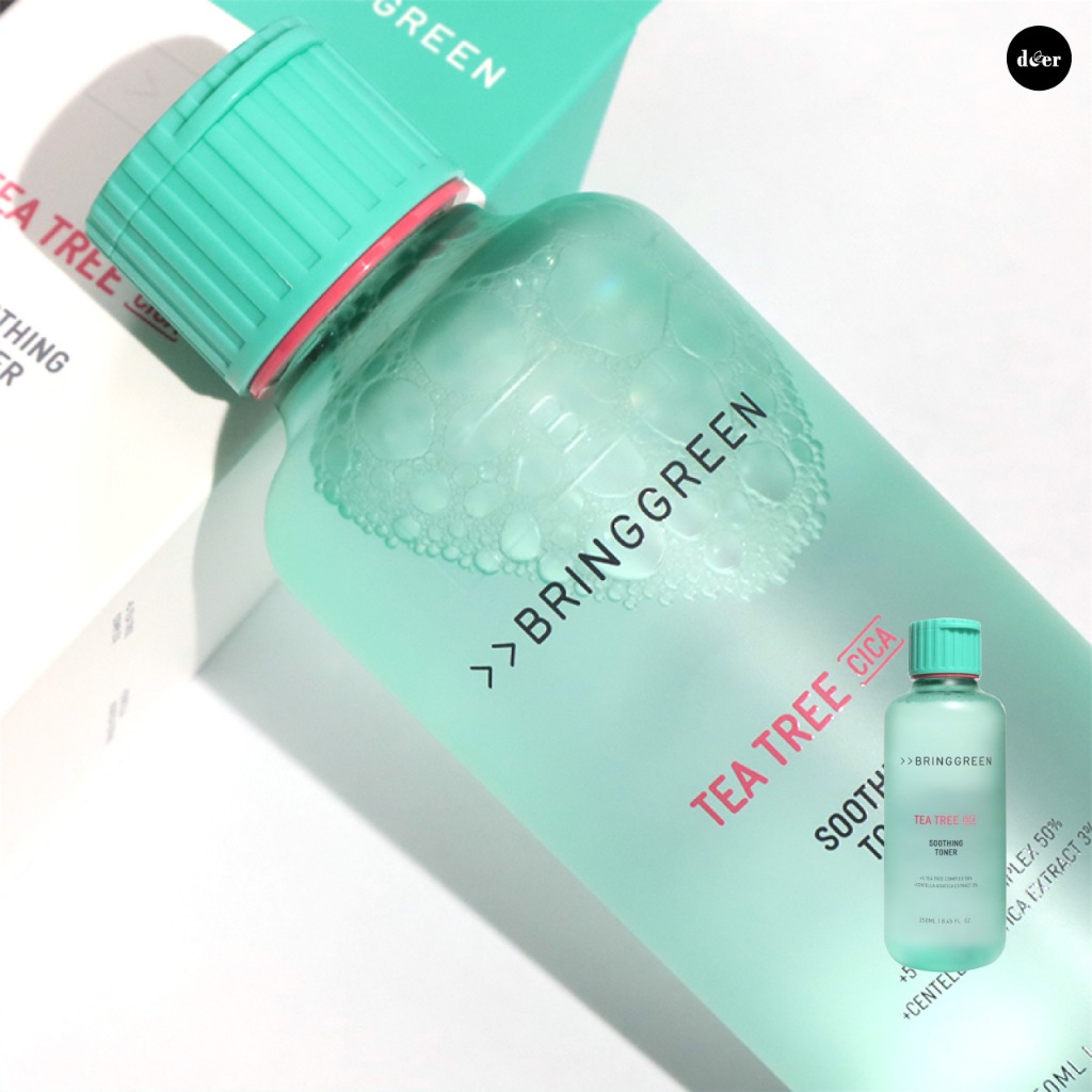 [BRING GREEN] Tea Tree Cica Soothing Toner [250ml] [500ml] | Shopee ...