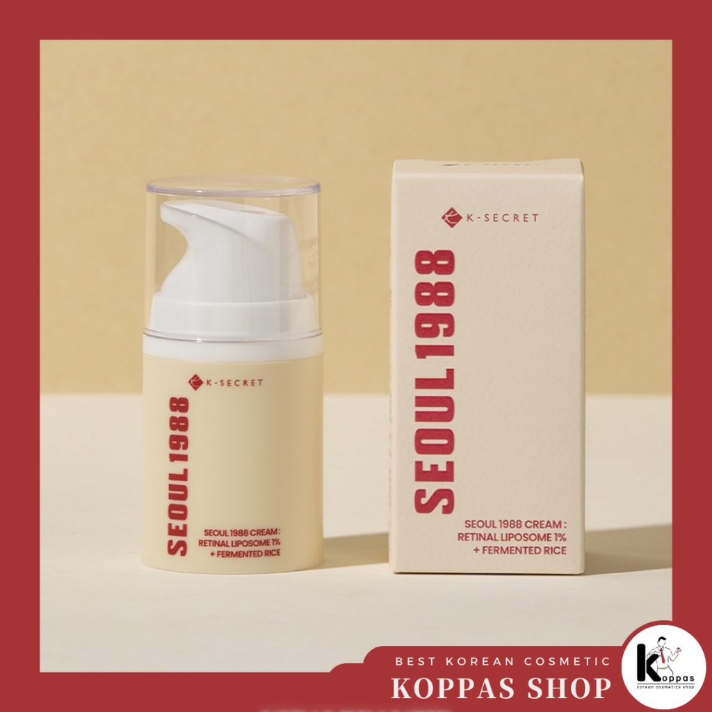 KSECRET SEOUL 1988 Cream 50ml: Retinal Liposome 1% + Fermented Rice | Shopee Malaysia