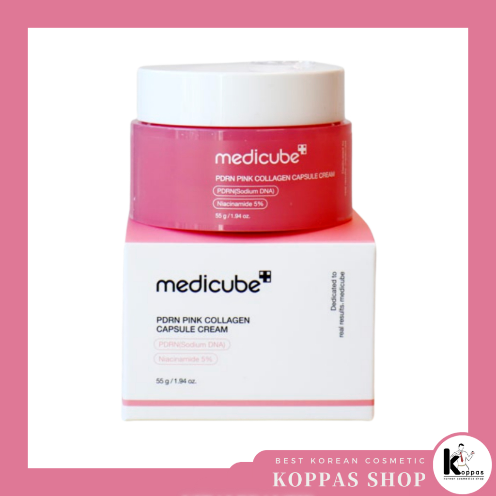 MEDICUBE Salmon DNA PDRN Pink Collagen Capsule Cream 55g | Shopee Malaysia