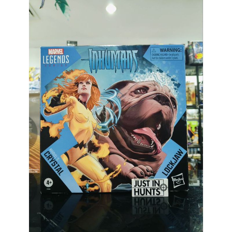 Marvel Legends Inhumans 6"Inch 2-Pack Marvel's Crystal & Lockjaw ...