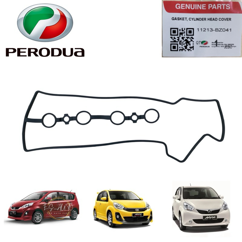 *Perodua Gasket Penutup Injap/ Valve Cover Gasket Myvi 1.3/1.5, Alza ...