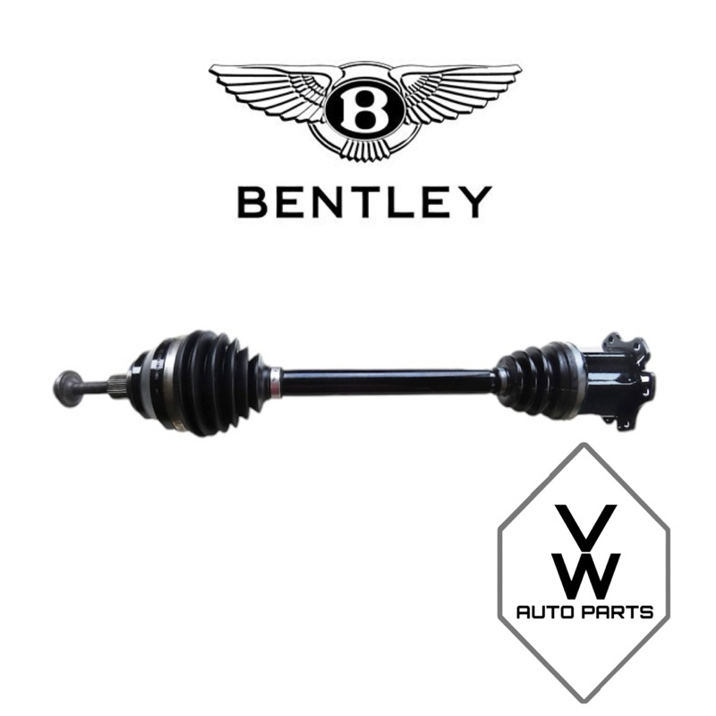 BENTLEY CONTINENTAL GT GTC FLYING SPUR FRONT DRIVE SHAFT ( 3W0407271B ...