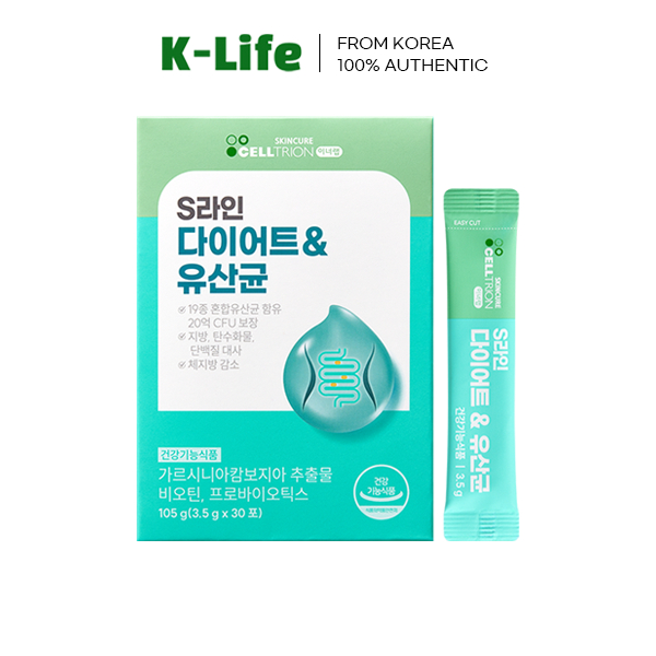 CELLTRION SKINCURE｜InnerLab S-Line Diet Probiotics 105g(3.5g*30T)｜Lactobacilli｜Biotin｜Synbiotics ...