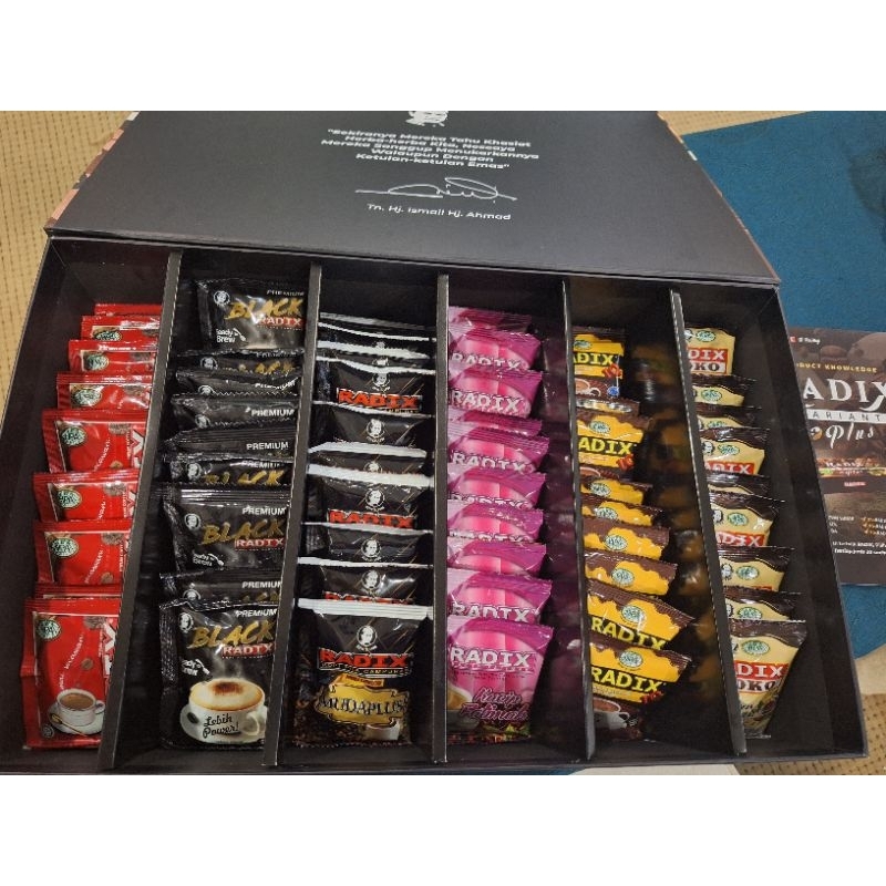 HPA Radix Variant Plus ada 6 jenis kopi Radix untuk anda sekeluarga ...